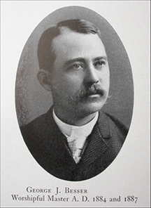 1884-1887george-f-bessler – Denver Lodge No.5 A.F. & A.M.